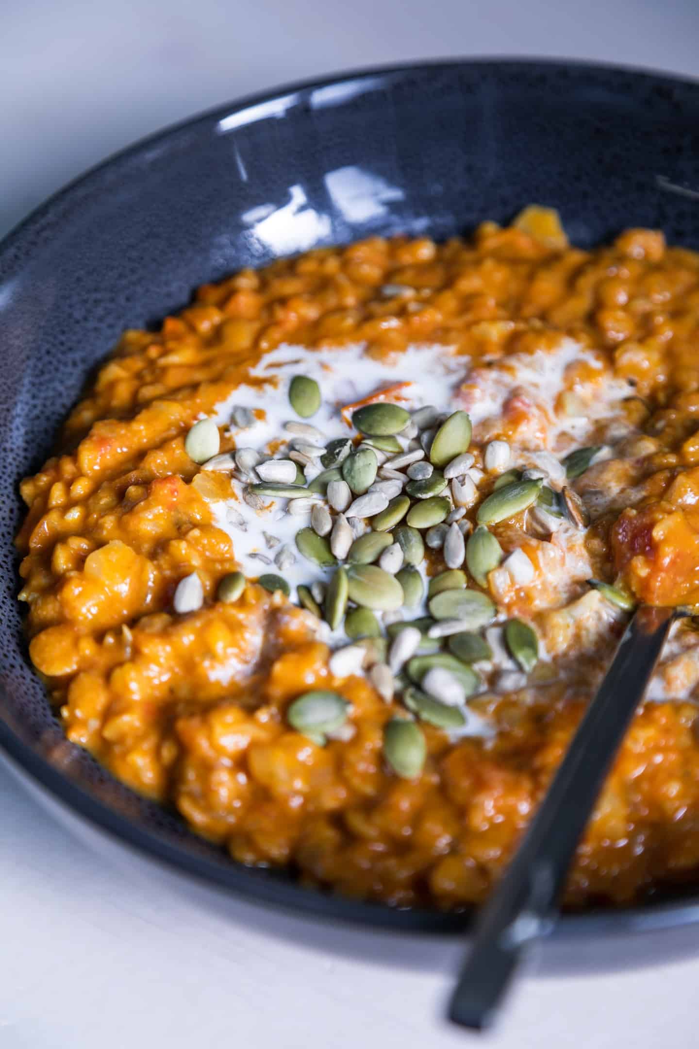 Winter Vegetable & Lentil Dhal - Studio Rubix